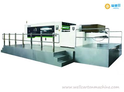 China Automatic leading edge carton corrugated die cutting equipment for sale