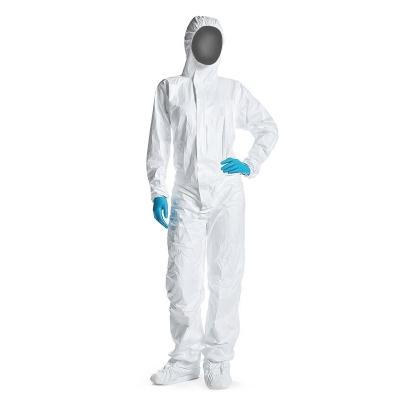 China Waterproof And Breathable Disposable Protective Suit with Non-woven Fabric and CE FDA Certification for sale