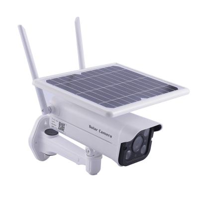 中国 屋外1080P無線太陽保安用カメラシステム夜間視界200Wピクセル 販売のため