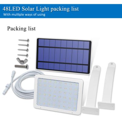 Cina 1000 lumi 5500mAh di illuminazione all'aperto leggera solare fissata al muro della batteria LED in vendita