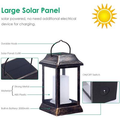 Cina lanterne decorative autoalimentate solari impermeabili di 20W IP44 per il giardino in vendita