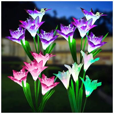 Cina Il colore che cambia Lily Flower Decoration Light 3500K 50lm RoHS ha approvato in vendita