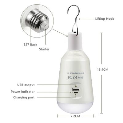 Cina Solar portable charging|Wall-mounted multi-function LED bulb lamp|Home lighting|Emergency lighting|Mobile lighting in vendita