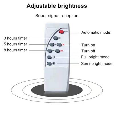 Cina Luce telecomandata solare all'aperto della parete di SMD2835 LED IP66 in vendita