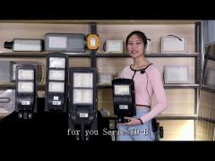 Illuminazione solare IP65 impermeabile 60W 80W 100W tutto in un
