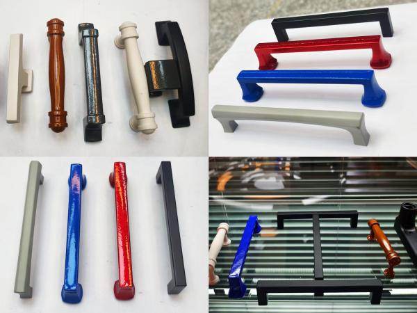 Quality Handle Colored Powder Coating Purple Blue Red Rose Gold Rust Resistance for sale