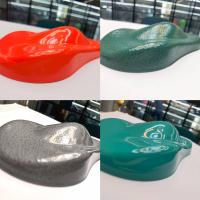 Quality Personalised Epoxy Polyester Powder Coating UV Resistance For MDF Plastic Rose for sale