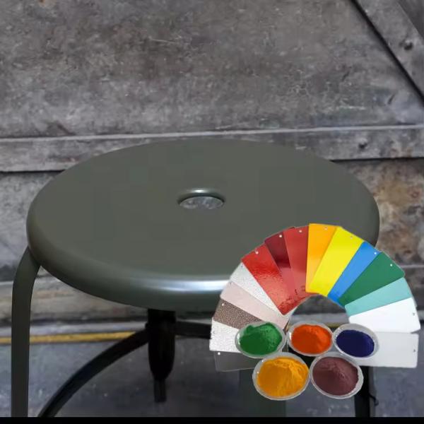 Quality Personalised Epoxy Polyester Powder Coating UV Resistance For MDF Plastic Rose for sale