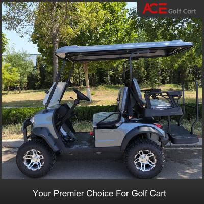 Cina Off Road Club 4 posti Golf Buggy Custom Golf Car Colore argento in vendita
