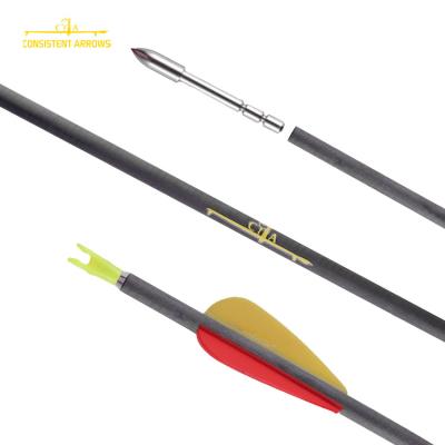 China 4.2mm Durable Carbon Fiber Arrows For Hunting And Targeting Practice High Accuracy Carbon Arrows for sale