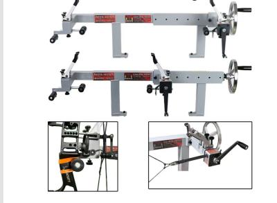 Cina Costruzione in acciaio di alta qualità e facile da usare Modello F50H Apertura da 11" a 49" Assi Pressa per arco con tavola di trazione in vendita