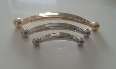 China 64/96/128mm metal Drawer Hardware offince Furniture Handles, Kitchen hardware Model 6012 color nickel and gold for sale