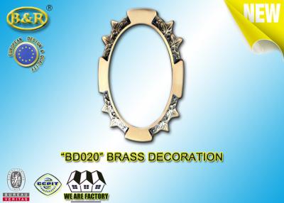 China Ref .BD020 Brass Decoration Metal Tombstone Frame Material Copper Alloy for sale