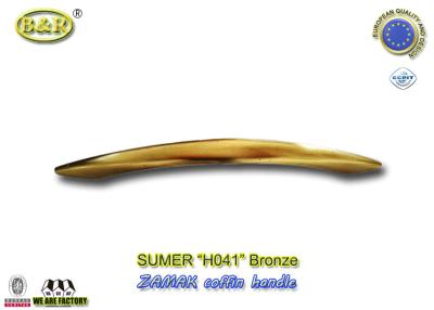 China 28x4.5cm H041 Zinc Alloy coffin Handles  zamak coffin hardware for sale