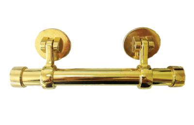 China Zinc Alloy Metal Coffin Handles 25.5 x 10cm Antique Copper Finish for sale