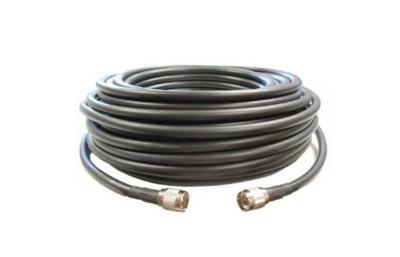 China 50 Ohm RF Cable Low Loss 195 with 0.94mm Bare Copper with 89% Tinned Copper Braid for sale