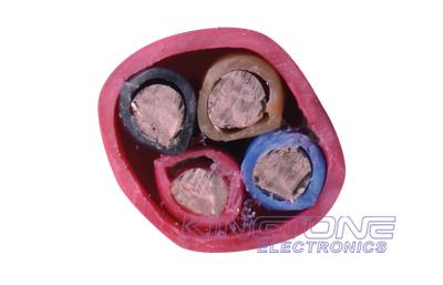 China Red 18 AWG Fire Alarm System Cable for sale
