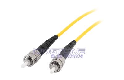 Cina Singlemode Zipcord ST to ST Fiber Optic Patch Cord 5.3 / 125 um Fiber Optic Accessories in vendita