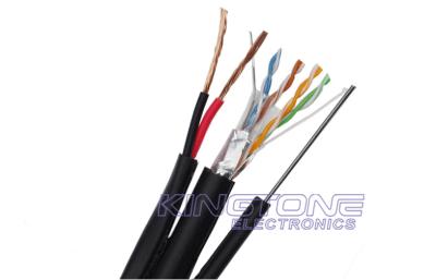 China Outdoor UTP CAT 5e Security Camera Cables for sale