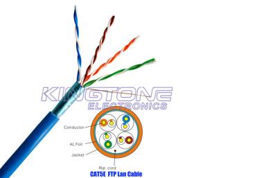 China PE Foil Shield Standard LAN Cables for sale
