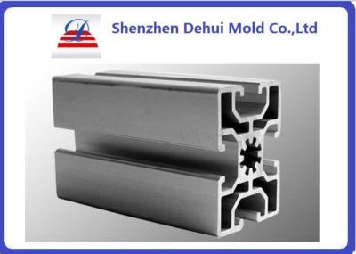 China Square / U / Tshaped Aluminum Extrusion Press ,  Industrial Aluminum Profiles for sale