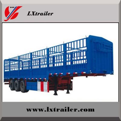 China china Liangshan fence semi-trailer 40 ton lowbed semi trailer for sale