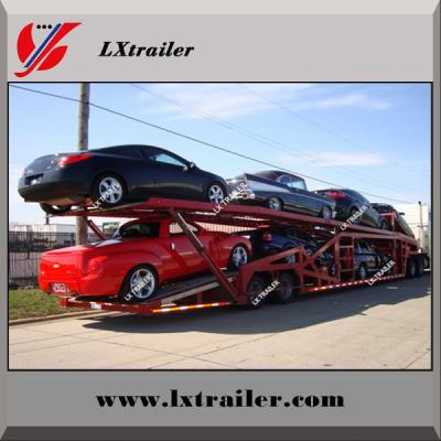 China 2 / 3 Axles Hydraulic Car / Vehicle Carrier/Car Transport Semi Truck Trailer for sale