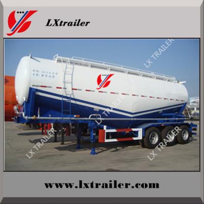 China 3 axles dry powder tanker semi trailer bulk cement truck trailer for sale