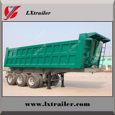 China 3 axles tipper side dump semi trailer for heavy duty transporation for sale