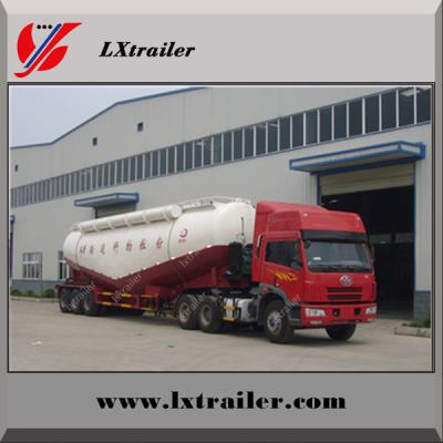 China Powder Material Transport Semi-trailer/bulk Cement Semi-trailer for sale