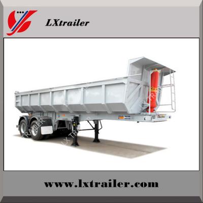 China Sand stone transport tipper semi lorry / dump semi truck trailer for sale