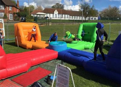 Cina Ippopotamo affamato Chow Down Inflatable Sports Games per spettacolo all'aperto in vendita