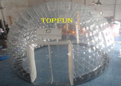 China 6m Diameter 1.0mm Opblaasbare Duidelijke de Bellentent van pvc met Dubbele Lagen Te koop