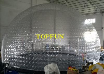 Cina Grande tenda gonfiabile trasparente della cupola della bolla del PVC per la mostra ed il partito in vendita