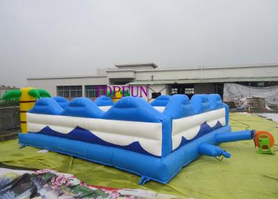 Cina Camera gonfiabile di rimbalzo di m. delle tele cerate 5 x 5 del PVC dell'OEM con la colonna dell'albero in vendita