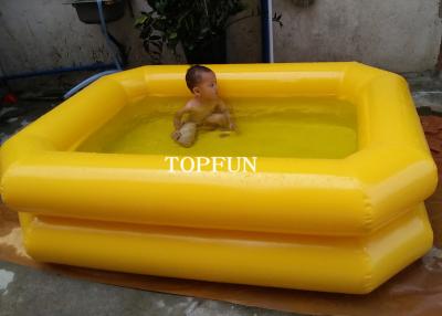 China Dubbele Buizen 0.65m het Hoge Geteerde zeildoek van pvc van het Jonge geitjes Zwembad Opblaasbare Te koop