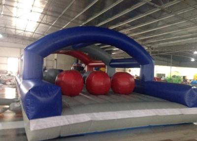 Cina I giochi gonfiabili di sport di più nuovo ostacolo corrente con le palle hanno riparato 9m lunghi in vendita