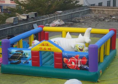 China O tema do oceano caçoa Inflatables com encerado 7m * 5m * 2.5m do PVC à venda