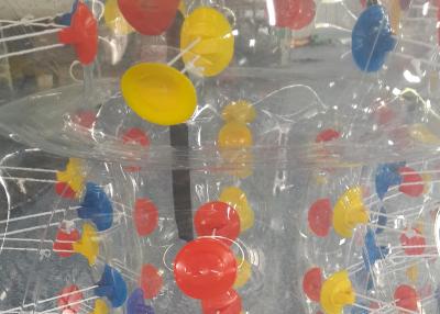 Cina Palla gonfiabile 0.8mm divertente del paraurti con la saldatura colorata degli anelli a D forte in vendita