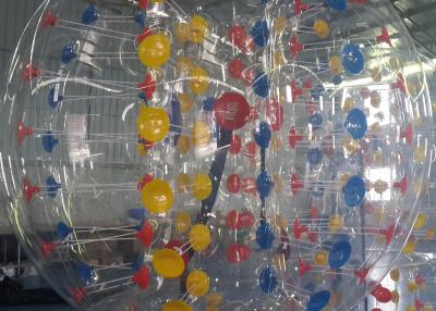 Cina Palla gonfiabile 0.8mm divertente del paraurti con la saldatura colorata degli anelli a D forte in vendita