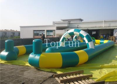 Κίνα σήραγγα σφαιρών 55ft * 20ft η διογκώσιμη Zorb/προσαρμόζει τη διαδρομή PVC Tarpaulintunnel προς πώληση