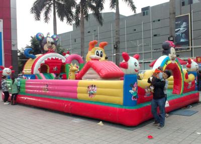 China Parque de diversões inflável comercial do assunto das crianças com encerado do PVC à venda