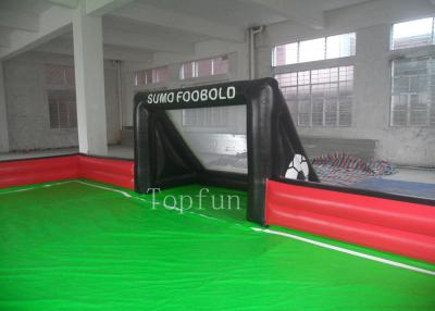 Cina Campo di football americano del sapone/corte gonfiabili all'aperto di calcio con la tela cerata del PVC in vendita