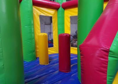 Cina Castello di salto del luppolo felice dei bambini con lo scorrevole per l'OEM della festa di compleanno in vendita