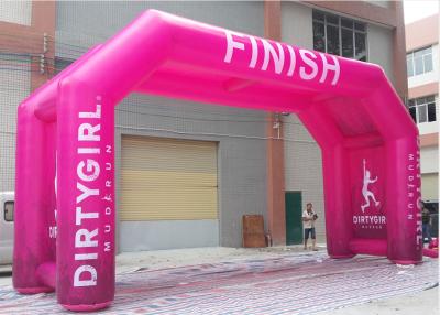 Cina Arco gonfiabile di rivestimento della tela cerata del PVC con completamente attività di stampa/uso di sport in vendita