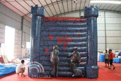 Cina Decorazioni gonfiabili del partito di Halloween dell'affitto di Maze Zombie Castle Commercial Home della Camera frequentata di Airblown in vendita
