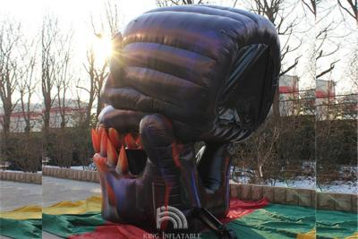 Cina Il cranio di scheletro del cranio dell'entrata di Halloween del diavolo gonfiabile gonfiabile gigante della decorazione si dirige verso il partito del club in vendita