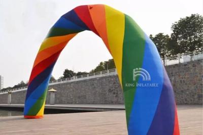 Cina Arco gonfiabile di Candy della decorazione dell'entrata dell'arco dell'arcobaleno di arché per la pubblicità in vendita