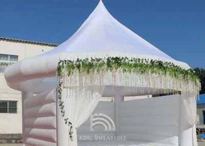 China White Inflatable Wedding Bouncy Castle Inflatable Bouncy House Tent For Adults Kids for sale