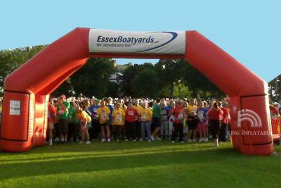 China Inflatable Marathon Race Finish Line Arch Outdoor Advertising Event Sport Archway for sale